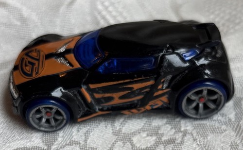 Hot Wheels Acceleracers Teku High Voltage 2005 Black & Orange Vintage ...