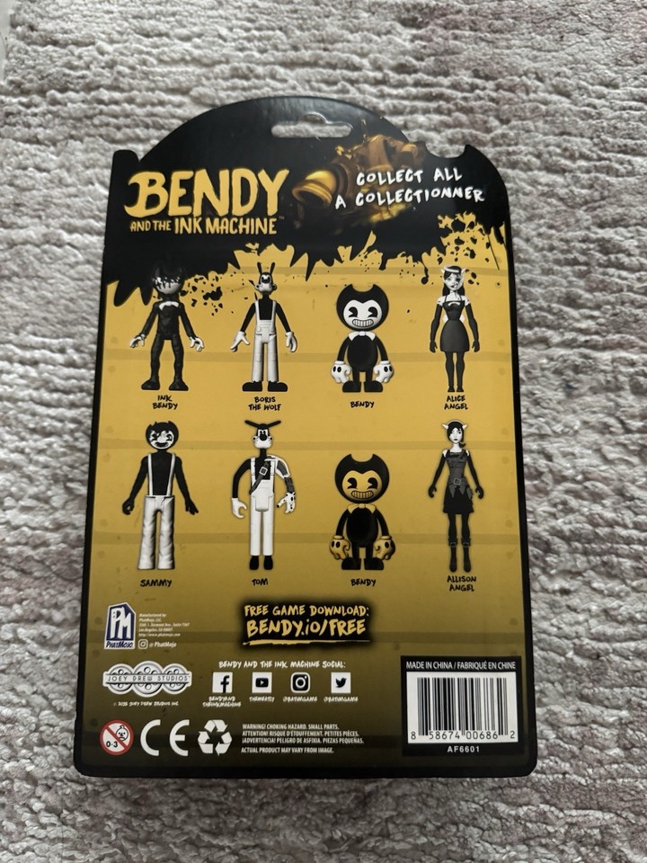 Bendy and the Ink Machine Collectible Action Figure Series 1: Bendy ...