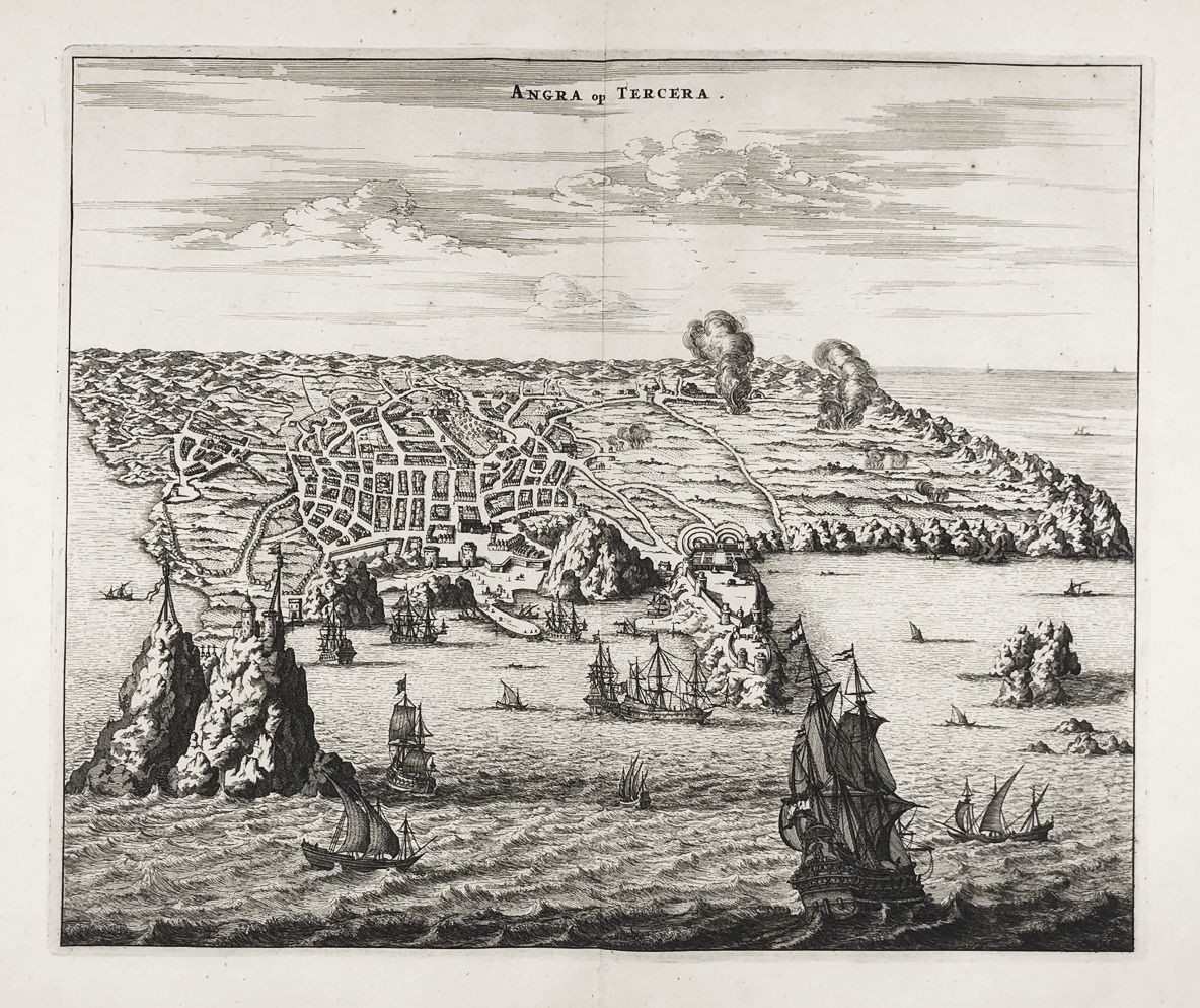 Angra Do Heroismo Terceira Island Azores Macaronesia Azores Montanus ...