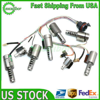 OEM AF21 TF-81SC Transmission Solenoid Kit With Harness For Ford Mazda ...