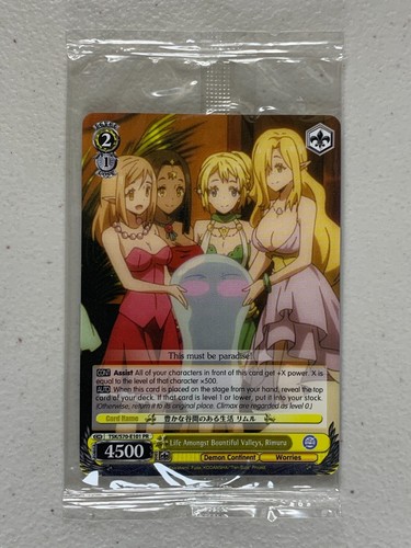 Life Amongst Bountiful Valleys, Rimuru TSK/S70-E101 PR Weiss Schwarz Unit #2 | eBay
