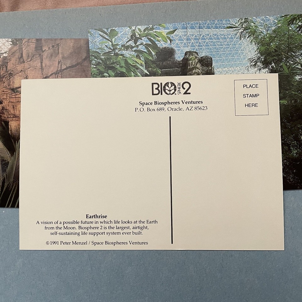 Biosphere 2 Postcard Lot 1991 Oracle Arizona | eBay