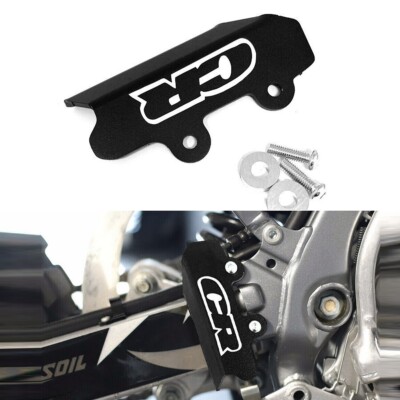 BLACK REAR BRAKE MASTER CYLINDER GUARD PLATE FOR HONDA CR250R CR125R ...