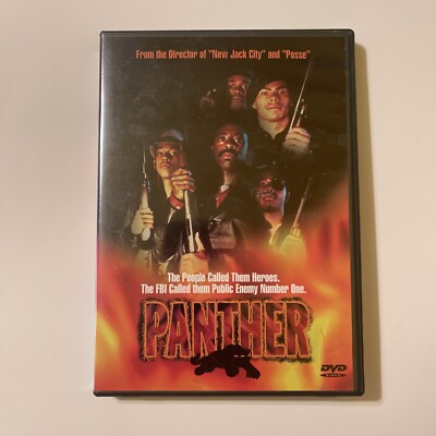 Panther DVD Rare OOP Polygram Video Region 1 Huey Newton Bobby Seale ...