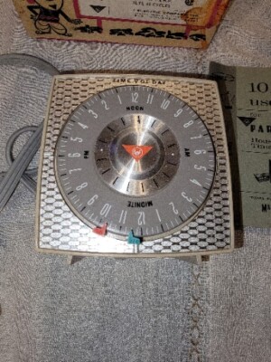 Vintage Paragon Time Switch Model APT4-0 all purpose timer Tested W/Box ...