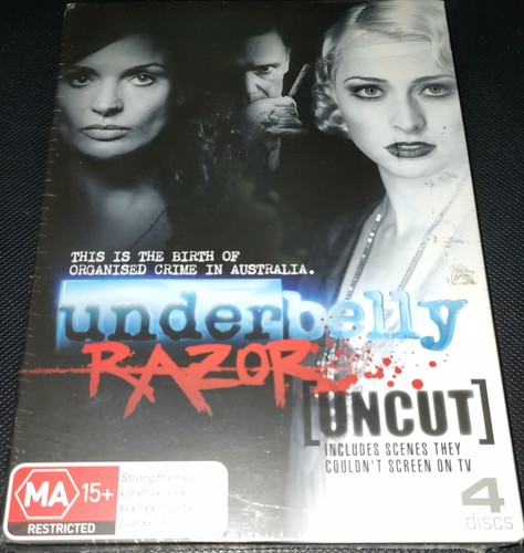 UNDERBELLY: RAZOR [UNCUT] 4-DISC DVD PACK R4 PAL(NEW&SEALED) AUS ...
