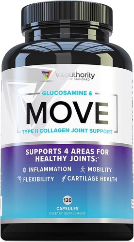 Move Joint Health Supplement: Powerful Glucosamine, Chondroitin, MSM ...