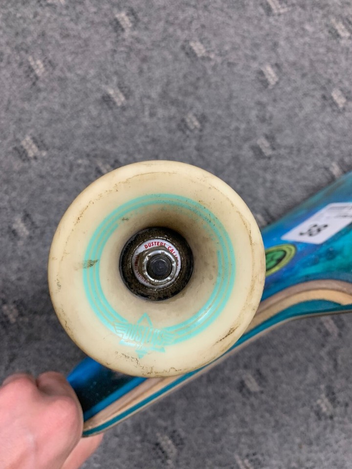 Dusters Zen Alien Galaxy Longboard Cruiser Skateboard 38" | eBay