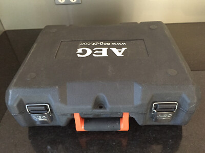 Aeg blue 100mm angle grinder tool case Box (Case only) | eBay Australia