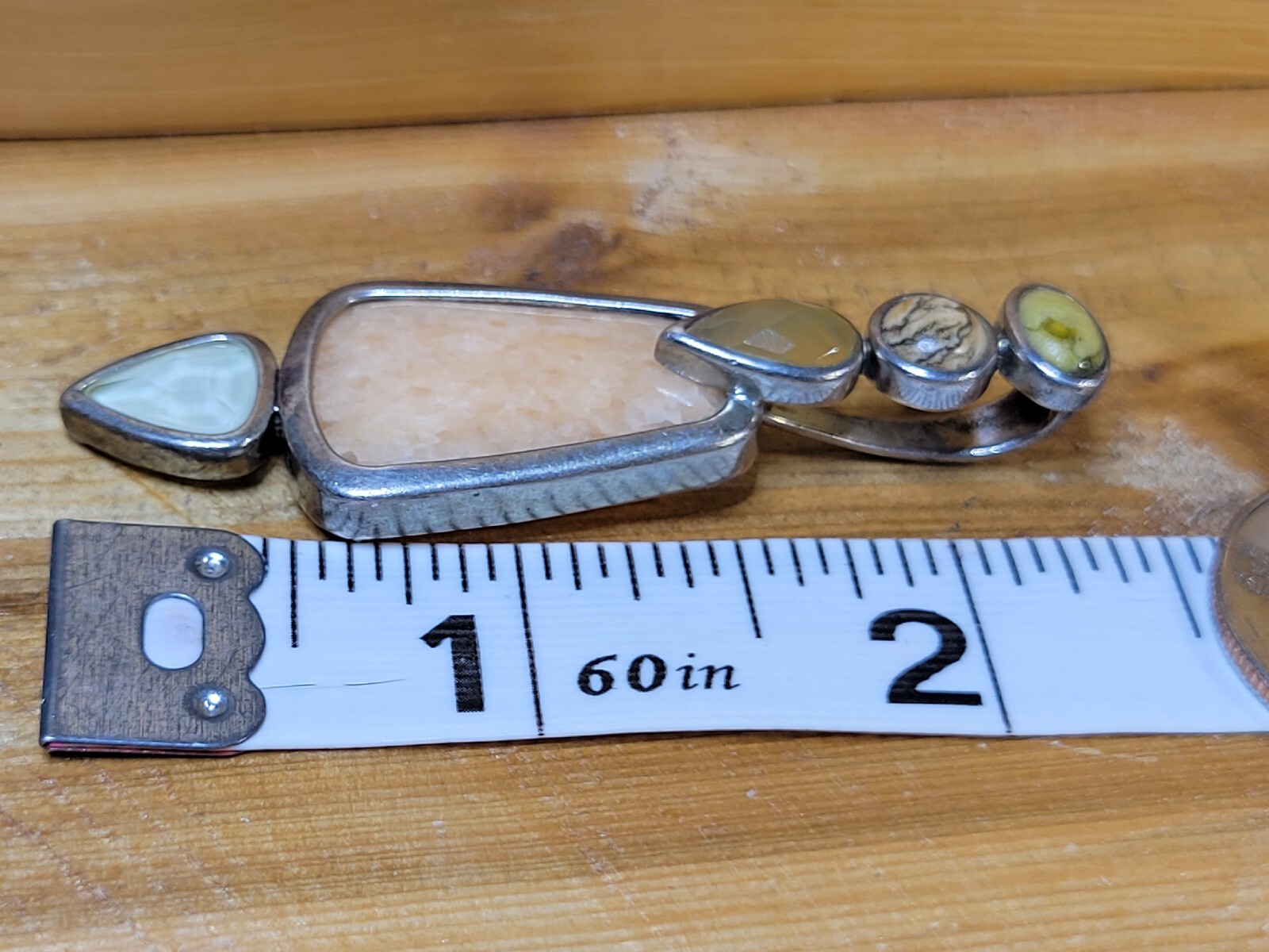Whitney Kelly Sterling Silver with Multi Gemstones Handmade Artisan ...