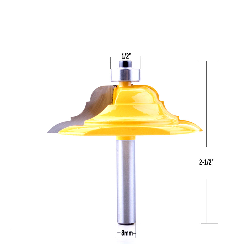 1Pc 8mm Shank French Baroque Table Edge Router Bit Woodworking cutter ...
