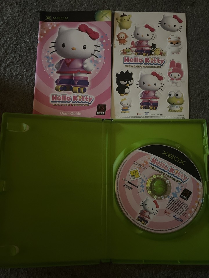 Hello Kitty: Roller Rescue (Microsoft Xbox, 2005) - European Version ...