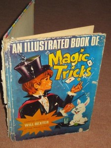 An Illustrated Book of Magic Tricks Vintage Book (1972) + CARD & MAGIC ...