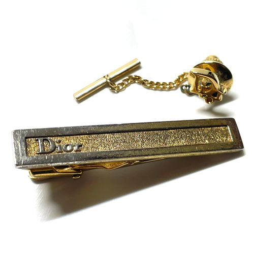 Christian Dior Tiepin & Tie tack pin Gold color | eBay