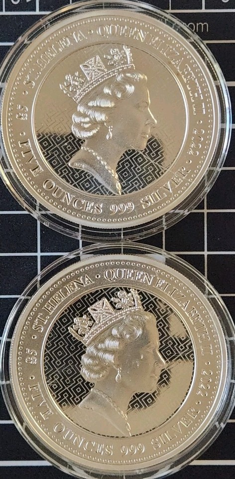 2022 St. Helena 5oz Queens Virtues Truth Conquers All & Victory Through ...