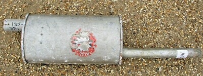 185-881 New Bosal Rear Silencer Tail Pipe Exhaust Box Fits Opel Astra ...