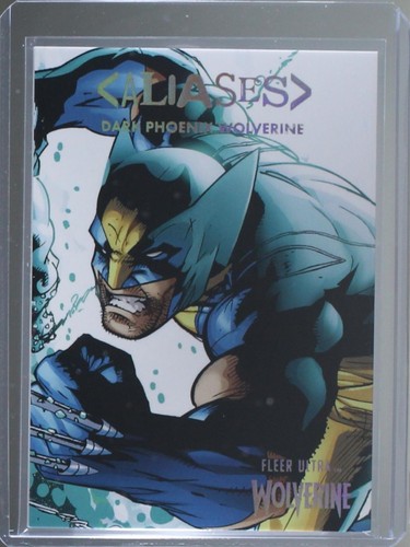 Fleer Ultra Wolverine Aliases Gold Spectrum Foil Dark Phoenix Wolverine ...