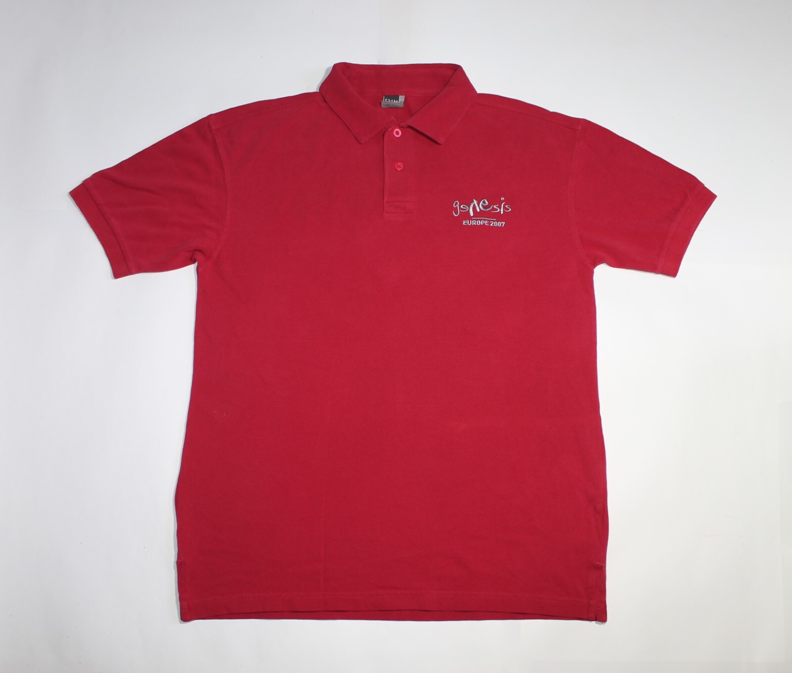 2007 Genesis Polo Shirt Progressive Rock Band Shirt M… - Gem