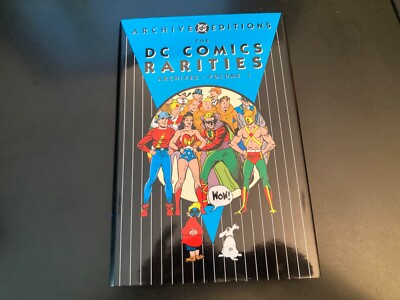 DC ARCHIVE EDITIONS, DC RARITIES Vol. 1 *HTF!* Hardcover/HC *NEW/NM ...