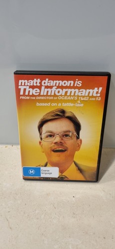 The Informant! (DVD, 2009) Matt Damon Melanie Lynskey Eddie Jemison ...