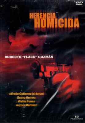 HERENCIA HOMICIDA Spanish DVD MOVIE ROBERTO FLACO GUZMAN Bruno Herrera ...