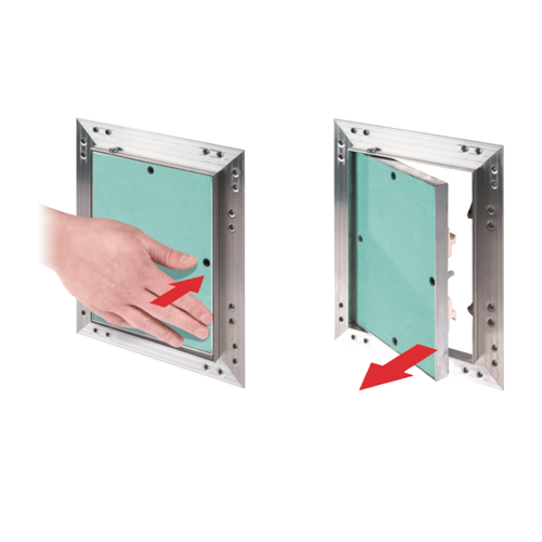 Plasterboard Aluminium Frame Access Panel Inspection Hatch with ...