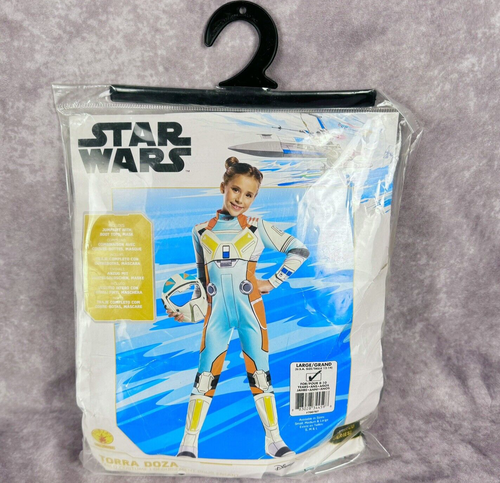 Torra Doza Star Wars Resistance Dress Up Halloween Deluxe Child Costume ...