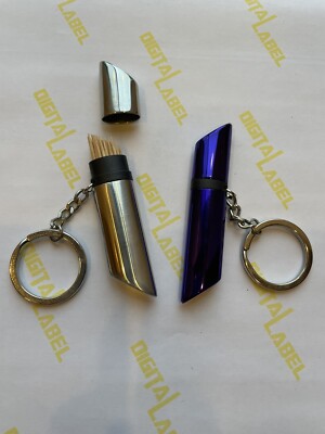 ~~Lot Of 2~~ Aluminum Toothpick Holder Keychain | eBay