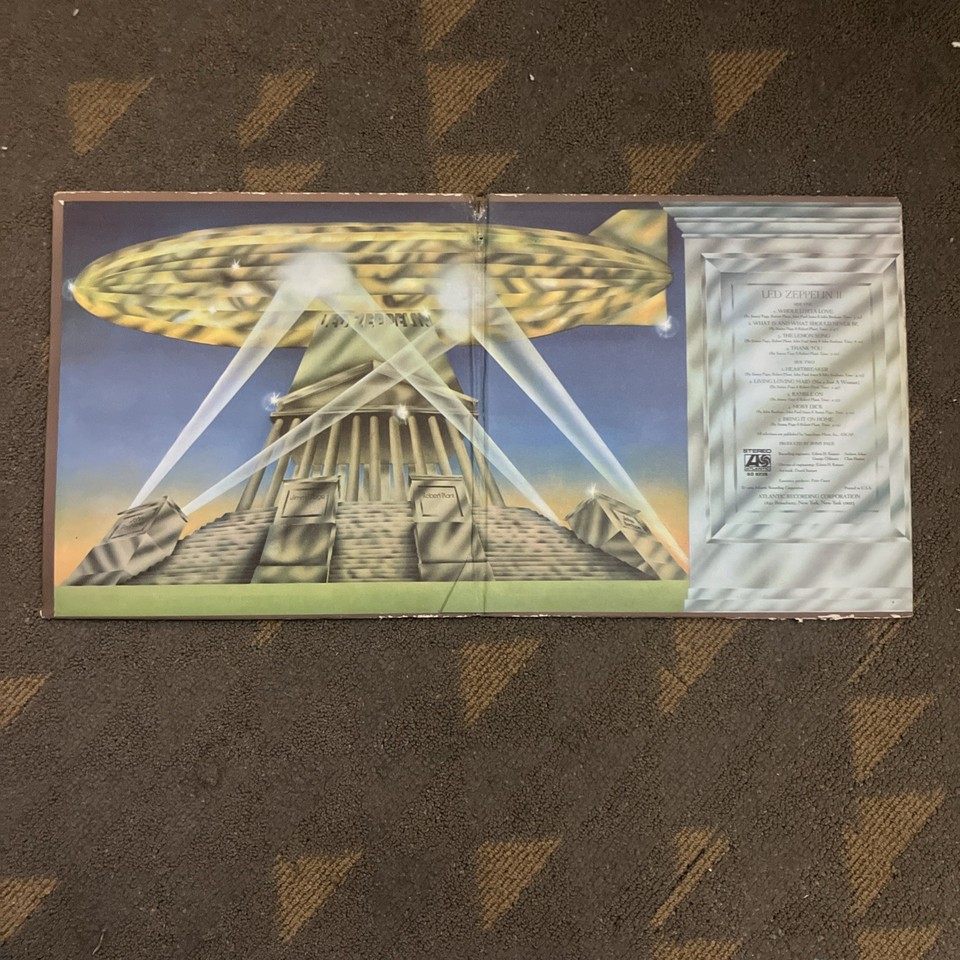 Led Zeppelin II Vinyl RL SS SD 8236 First Pressing 1969 | eBay