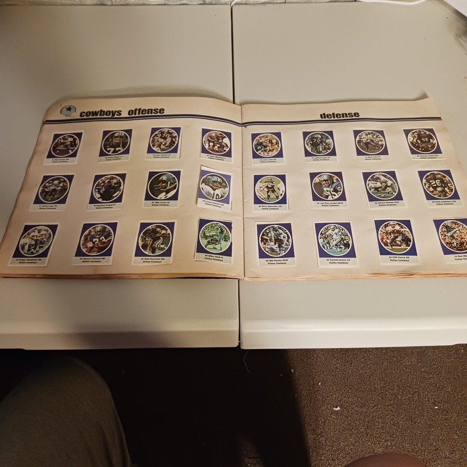 SUNOCO NFL ACTION ’72 STAMP ALBUM–COMPLETE STAMP SET | eBay