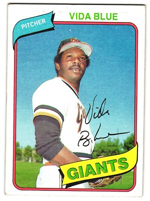 Vida Blue 1980 Topps Card # 30 | eBay