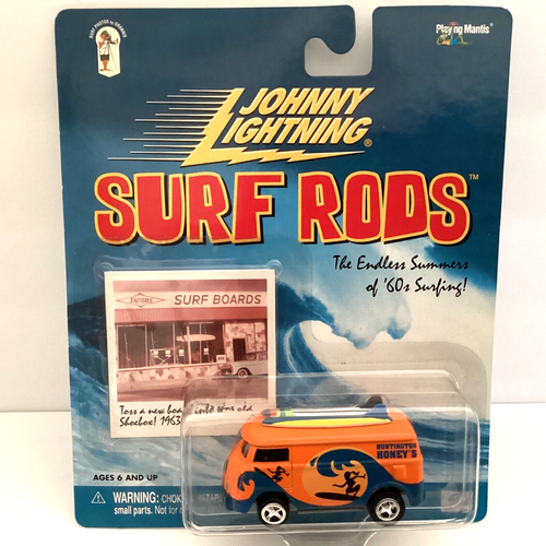 Johnny Lightning Surf Rods - Huntington Honeys - New on Card - Vintage ...