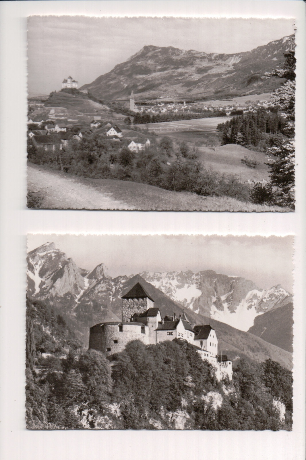 Vintage Postcard 12 Mini cards Rulers & Scenery of Liechtenstein | eBay