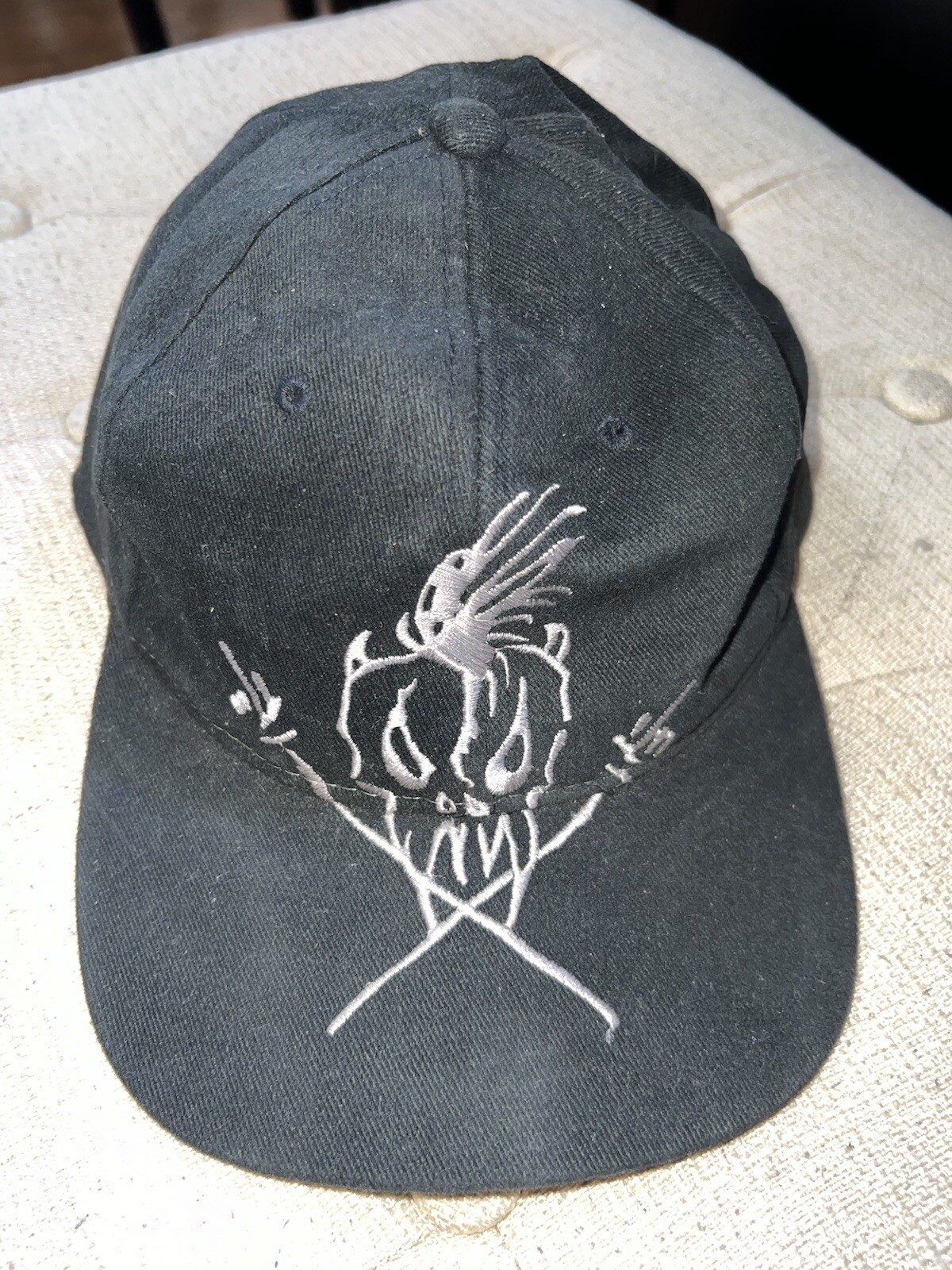 Vintage Rare HTF Metallica Hat Cap Fitted Black Band … - Gem