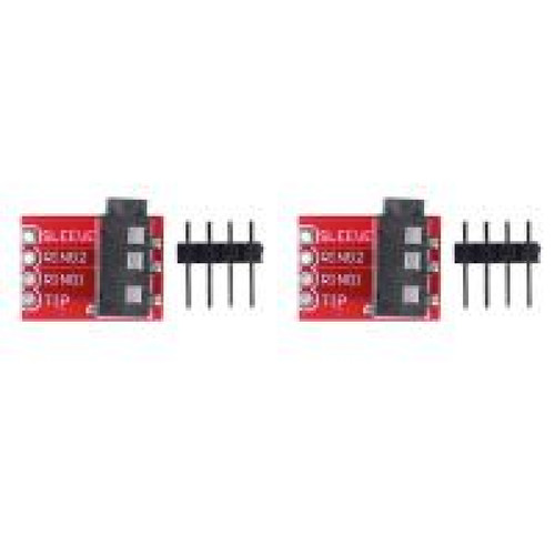 TRRS 3.5mm Jack Headphone Video Audio MP3 Jack Module 3 Conductors For ...