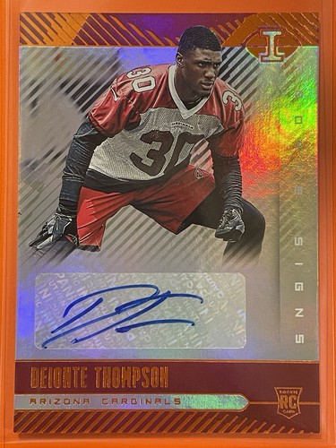 2019 Panini Illusions - Rookie Signs Deionte Thompson #RS-DET Orange ...
