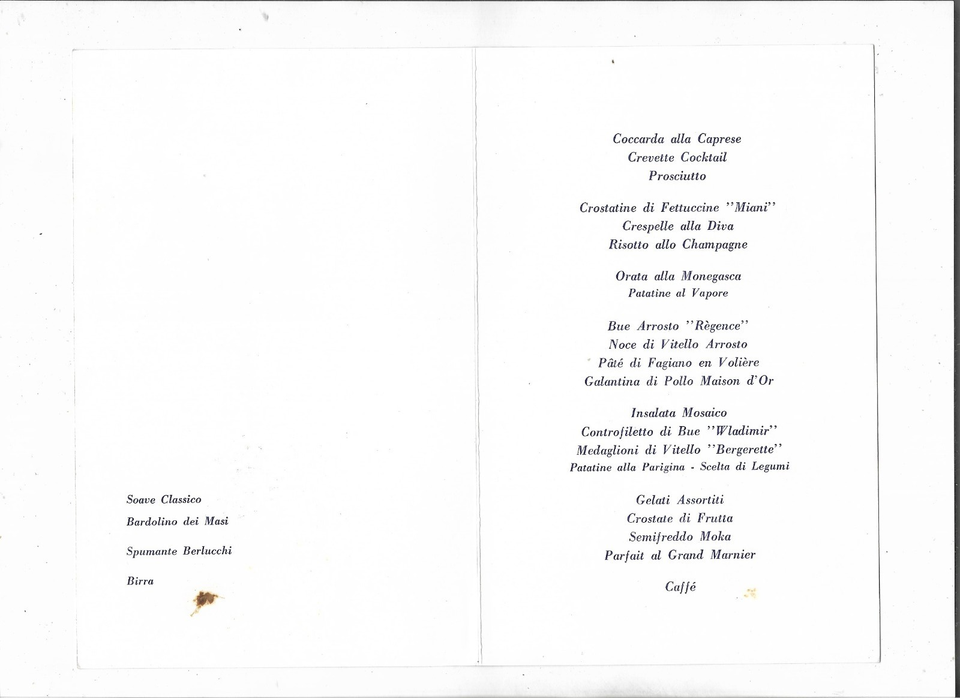 LIVERPOOL FC - 1984 European Cup Final (Celebration Dinner Menu at ...