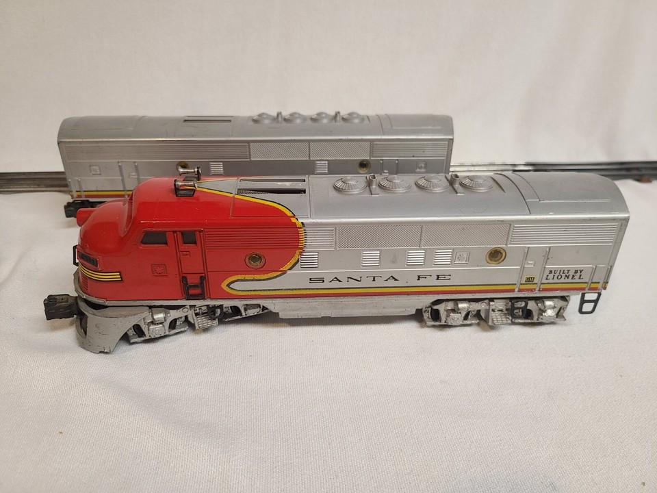 Lionel #2343 A-B-A SANTA FE DIESEL ENGINES | eBay