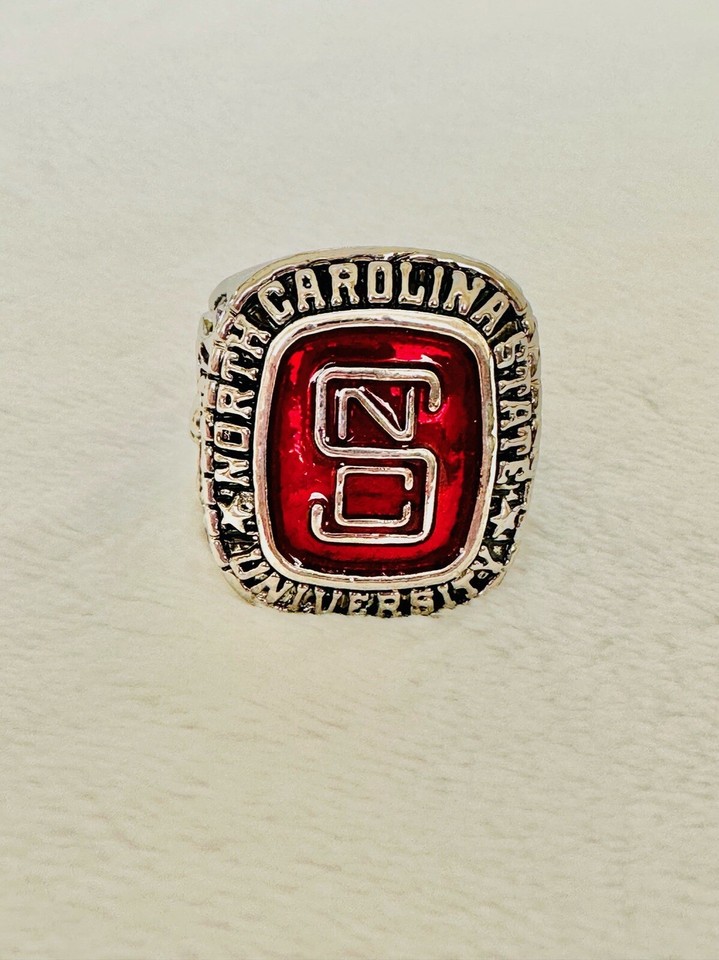 1974 North Carolina State NCAA SP Brass Championship Ring W Box, US ...