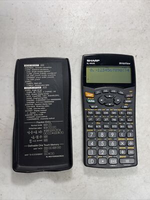 Sharp EL-W535 Calculator Write View Tested and Working | eBay