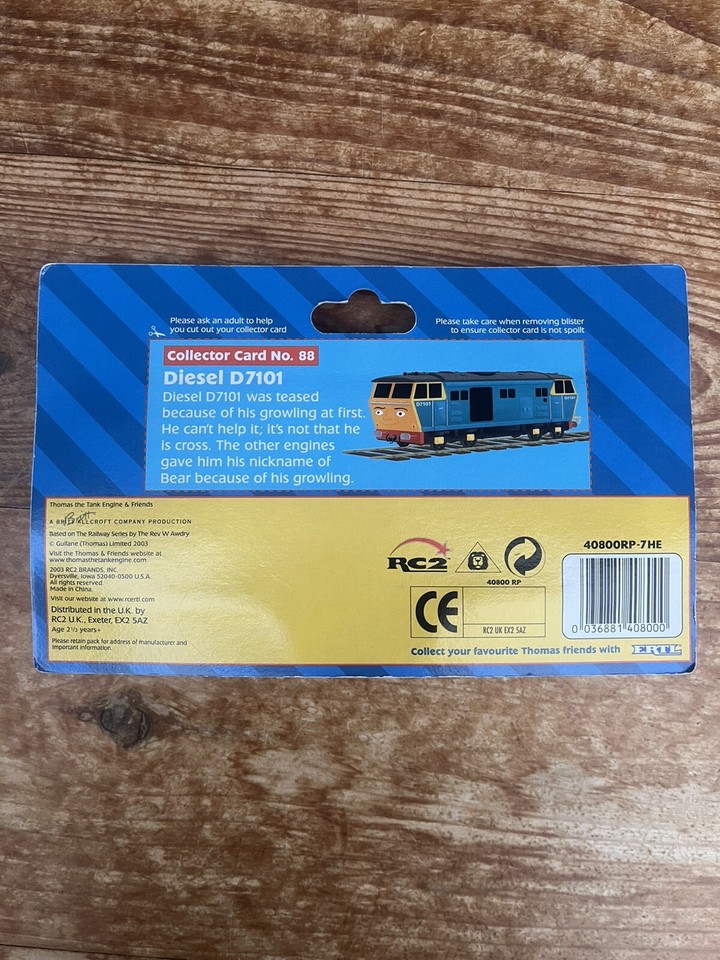 ERTL Thomas The Tank Engine & Friends - DIESEL D7101 - 2003 NEW BOXED ...