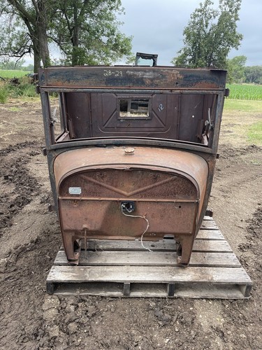 1928 1929 Model A Ford Pickup Cab Truck Body Cowl Door Firewall 28 29 ...
