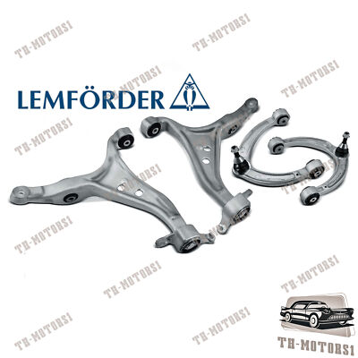 LEMFORDER 4PCS Front Lower & Upper Control Arm For Mercedes-Benz X166 ...