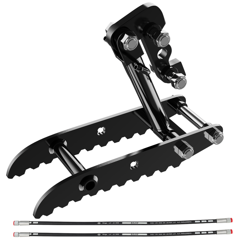 1-1.5Ton Mini Excavators Small Digger Attachment Kit Hydraulic Thumb ...