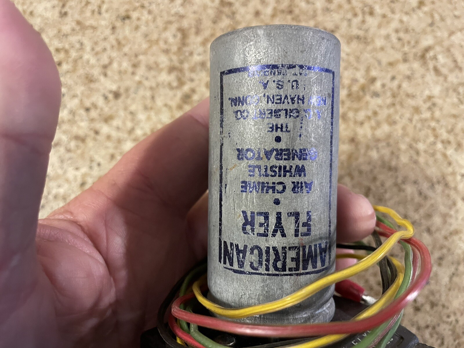 American Flyer XA-11666 Air Chime Whistle Control | AC Gilbert | eBay