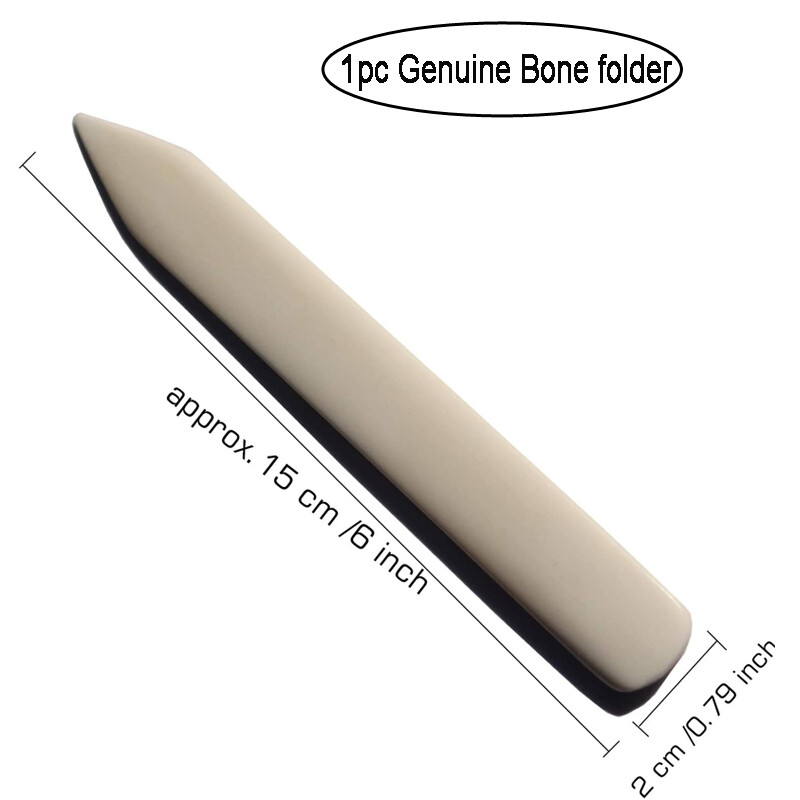 Leather Folder 2pcs Folder Paper Creaser Tool Plastic Bone Scoring ...