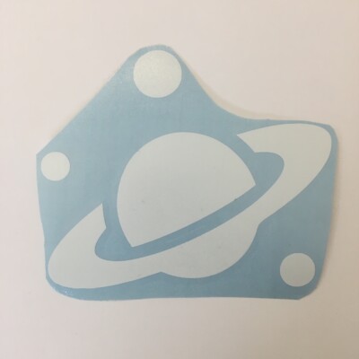 Saturn Ringed Planet Vinyl Sticker Decal High Quality Outer Space NASA ...