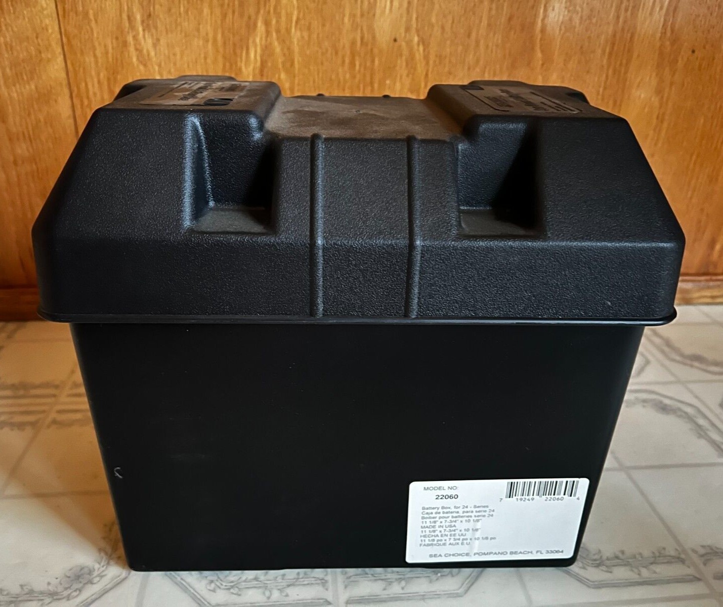 Seachoice Standard Battery Box with Strap & Mounting Kit | eBay