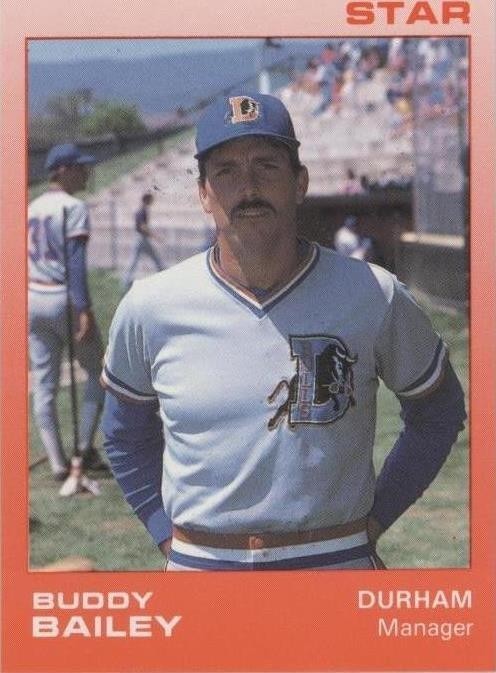 1988 Star Durham Bulls Orange - Buddy Bailey #25 (RC) for sale online ...