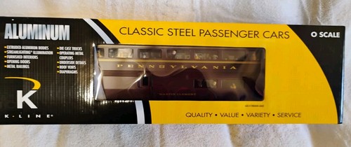 K-Line K-4680L 4 Car Aluminum Pennsylvania Bi-Level Coach Set New in ...